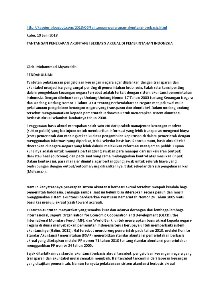 Bahan Audit SP | PDF