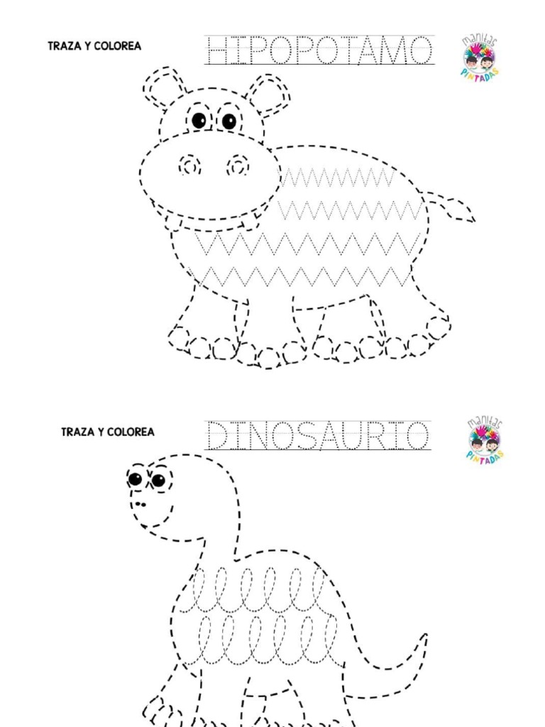 Cuadernillo Traza y Colorea | PDF