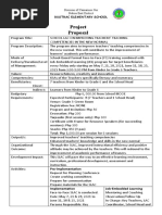 Sample LAC Proposal For One School Year | PDF | Education Theory | Learning