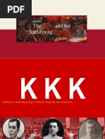 KKK and The Kartilya NG Katipunan | PDF | Spanish East Indies | Philippines
