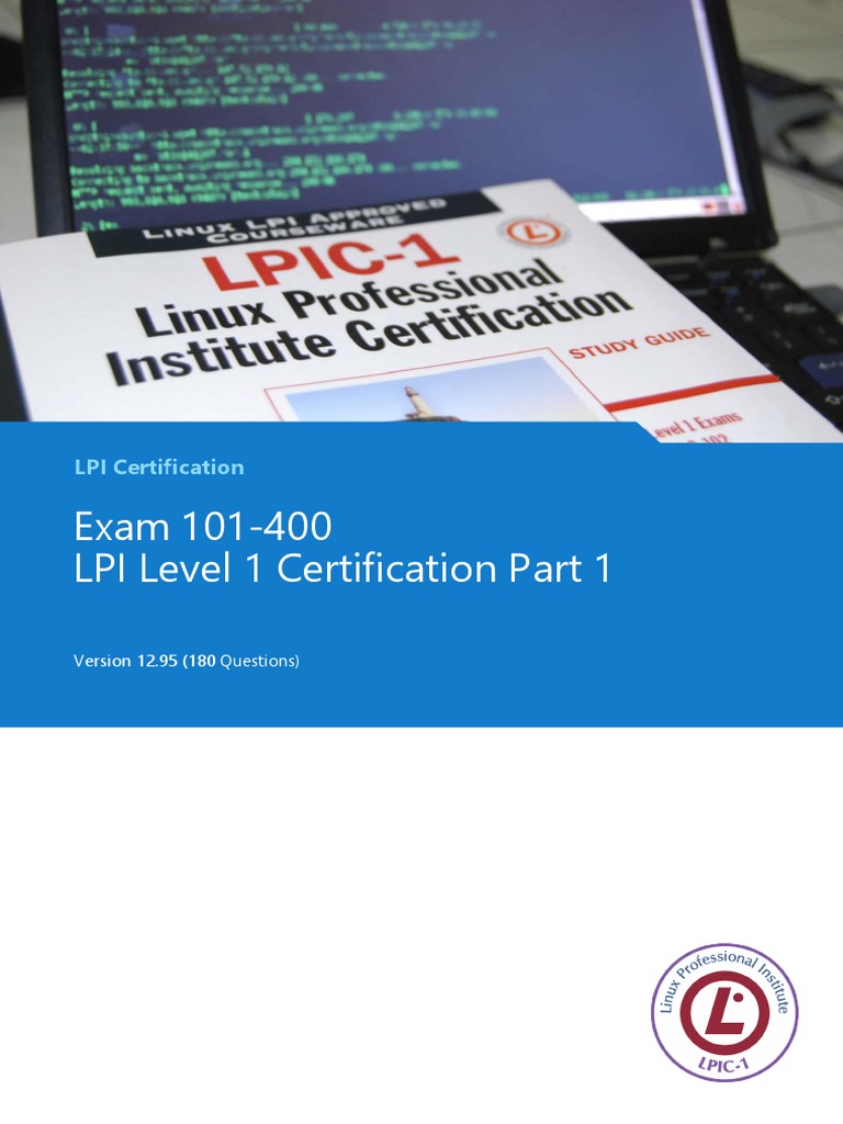 Exam 101-400 LPI Level 1 Certification Part 1 | PDF | File System | Computer File