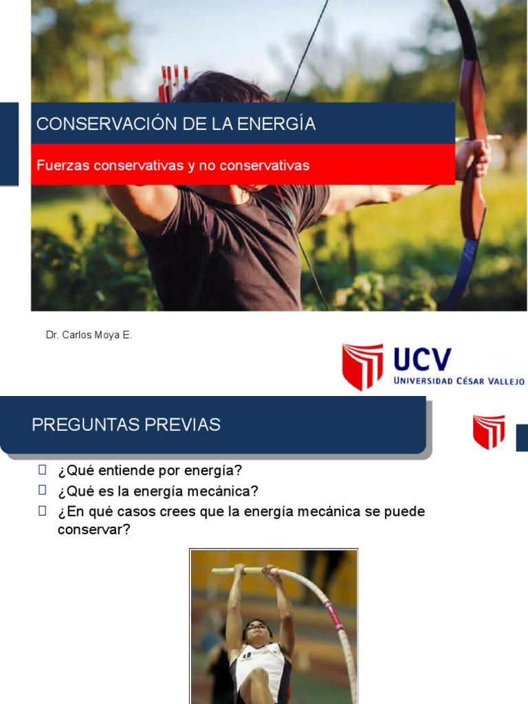 S09.presentación de Conservación de Energía | PDF | Energía potencial ...