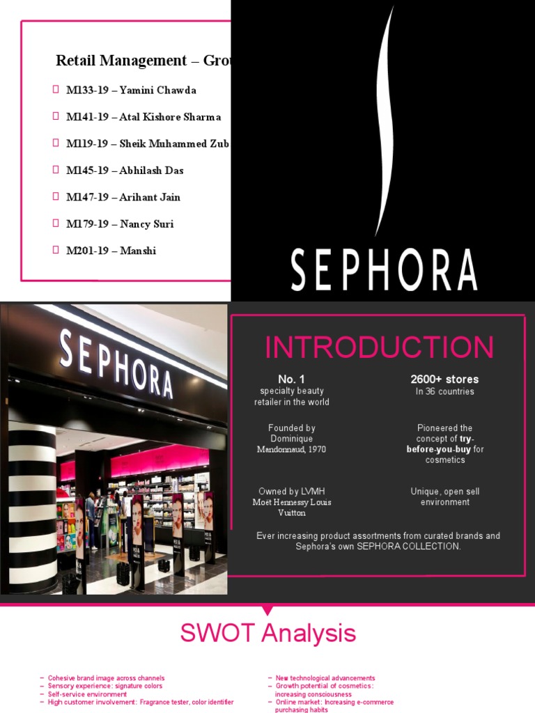 Sephora's Retail Strategy and Analysis | PDF | Retail | Cosmetics