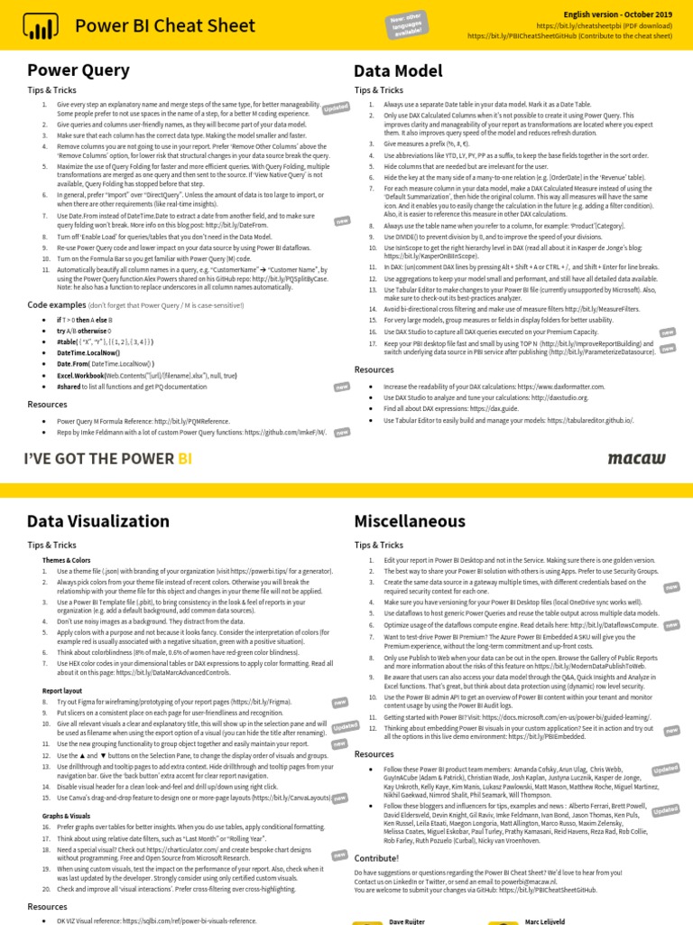 Power Bi For Dummies Cheat Sheet Sale Discount | tratenor.es
