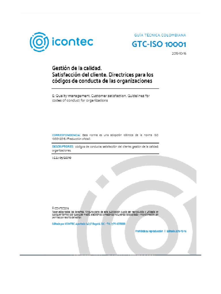 Iso 10001 | PDF