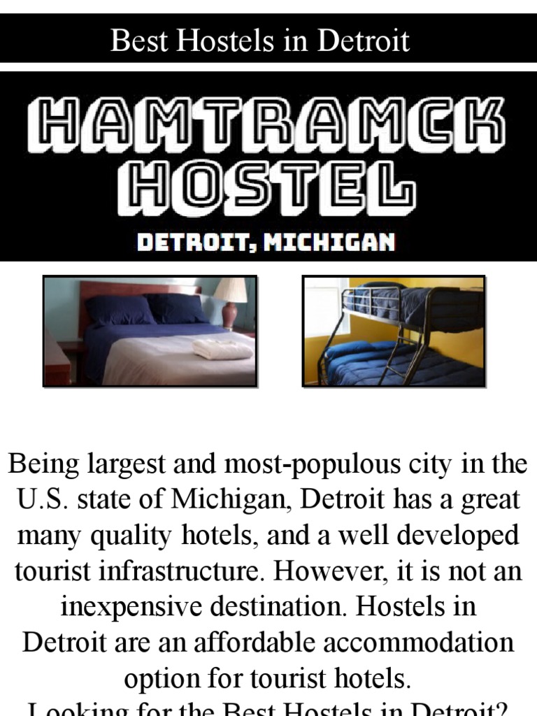 Best Hostels in Detroit | PDF