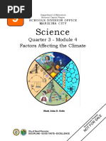 Science 9: Quarter 3 - Module 4: Factors Affecting Climate | PDF ...