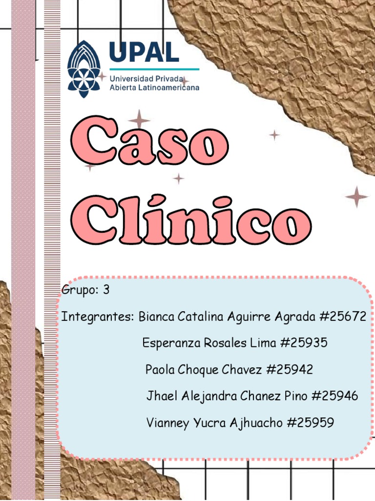 Caso Clinico GRUPO 3 | PDF | VIH | Manejo del VIH / SIDA