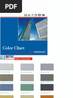 Tabela Cores TOUCH 80 | PDF