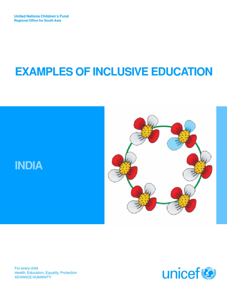 Examples of Inclusive Education: India | Download Free PDF | Inclusion ...