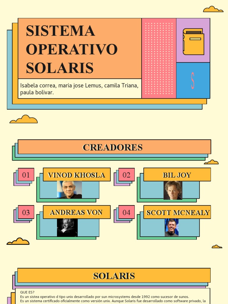 Sistema Solaris | PDF | Software libre | Arquitectura de Computadores