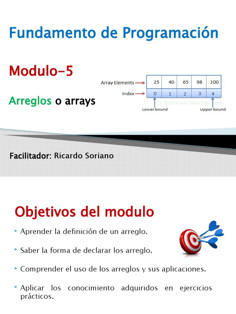 TEMA-5 Arreglos o Array | PDF | Estructura de datos de matriz | C Sharp ...