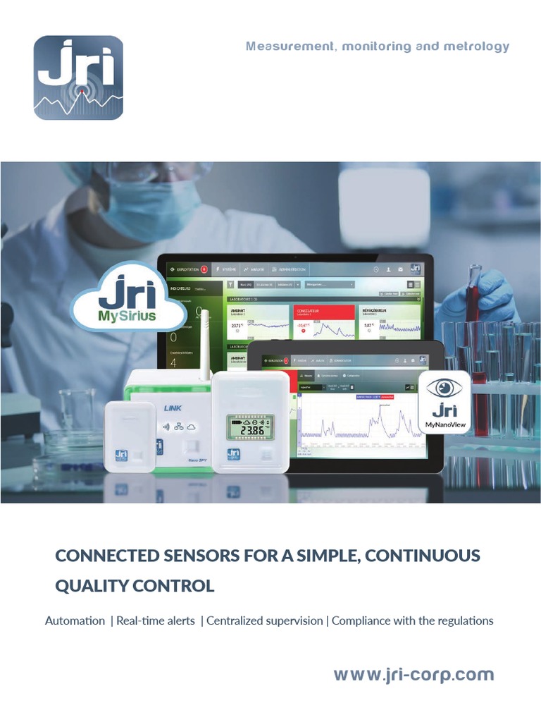 Brochure JRI-MySirius LABO en BD | PDF | Wireless Sensor Network | Computer Network