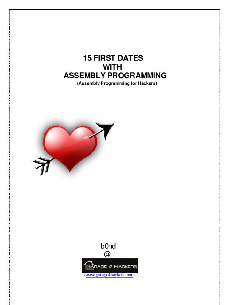 Assembly Programming 15 First Dates Pdf Assembly Language Pointer Computer Programming