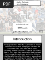 11-Man 3-4 Defense Playbook | PDF | Gridiron Football | Sport Variants