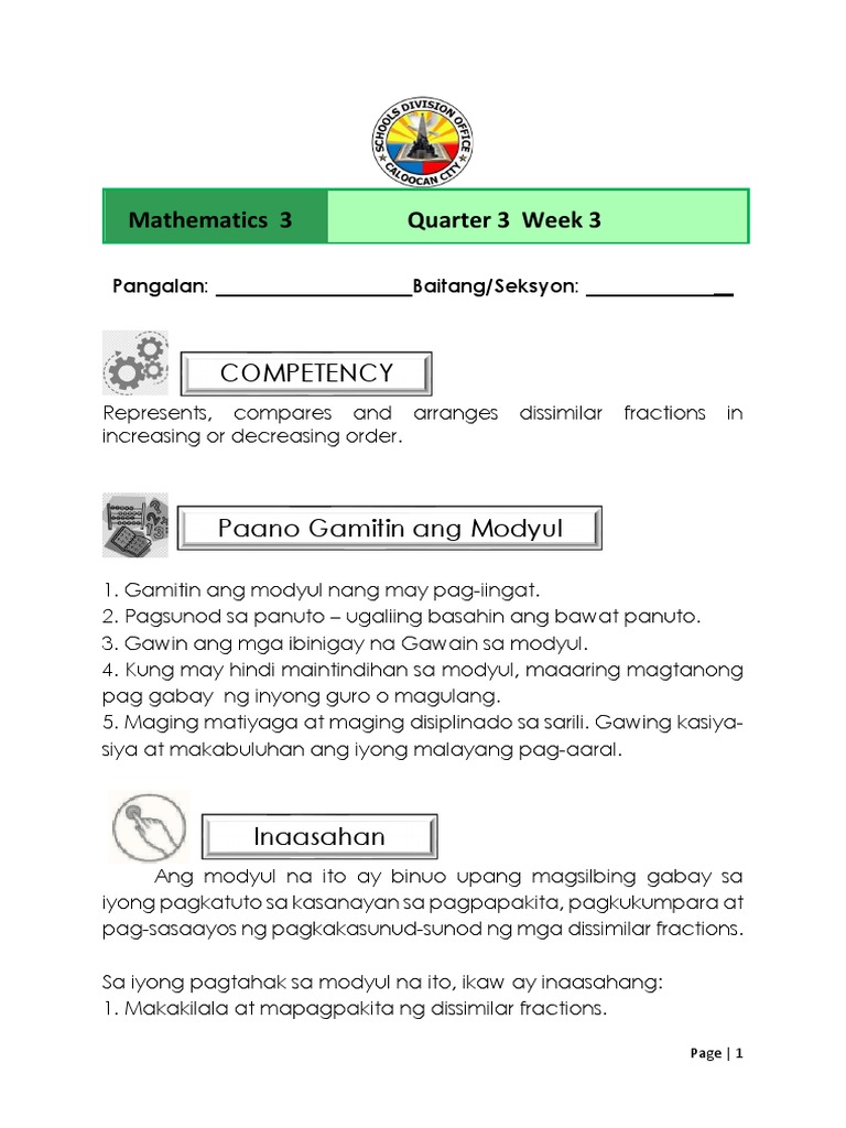 Math 3 Q3 Week 3 1 | PDF