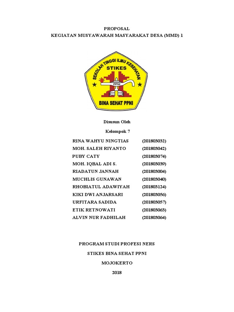 Proposal MMD 1 | PDF