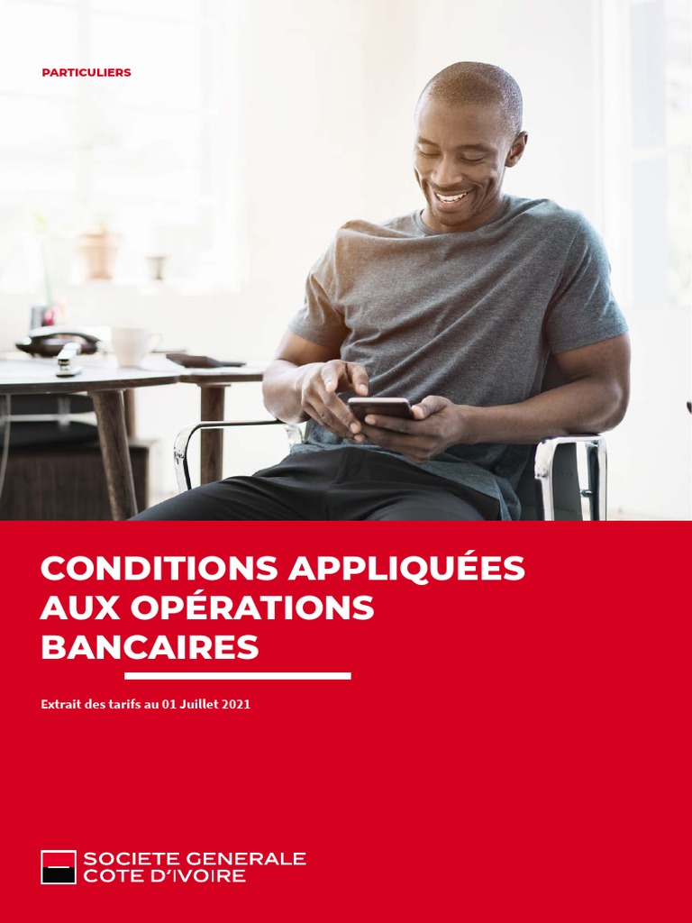 Tarifs des Opérations Bancaires 2021 | PDF | Virement bancaire | Chèque