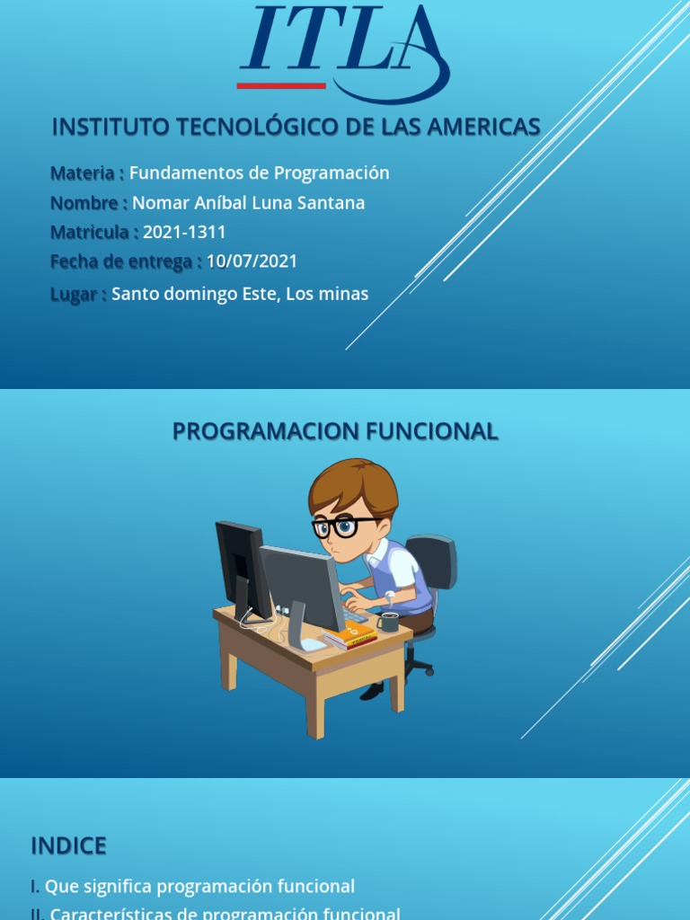 Programacion Funcional | PDF | Programacion Funcional | Lenguaje de programación