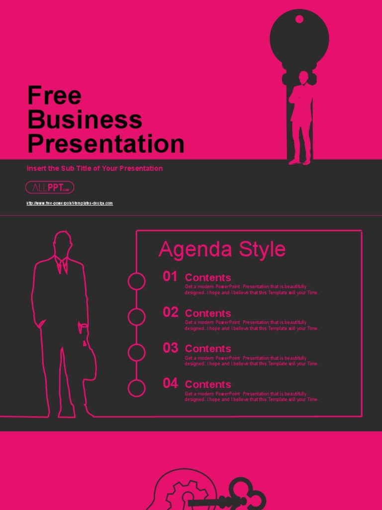 Free Business Presentation: Insert The Sub Title of Your Presentation ...