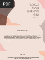 Sintaks Pembelajaran Project Based Learning | PDF