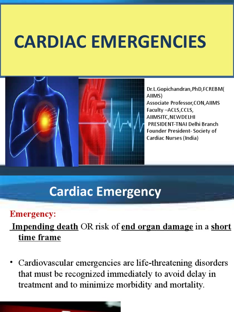 Cardiac Emergencies Cne Delhi | PDF | Cardiac Arrest | Shock (Circulatory)