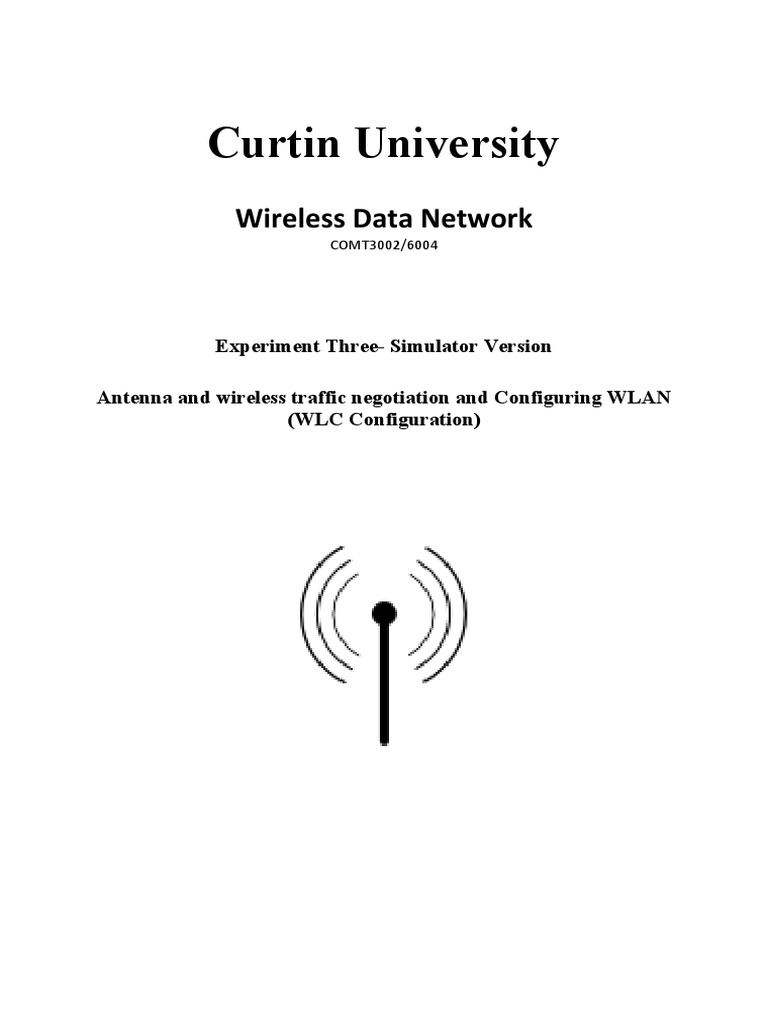 Curtin University: Wireless Data Network | PDF | Wireless Lan | Wi Fi