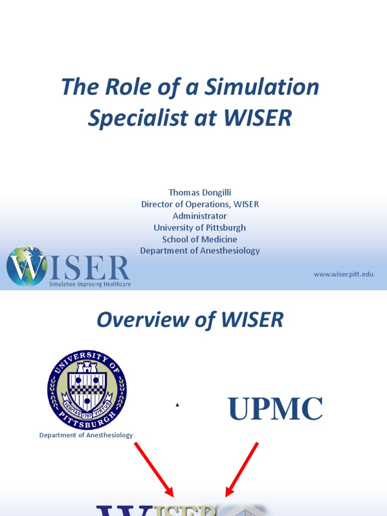 Competencies of A Simulation Specialist | PDF | Intensive Care Medicine ...