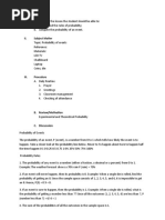 Grade 11 12 Probability CAPS Aligned Notes | PDF | Probability ...