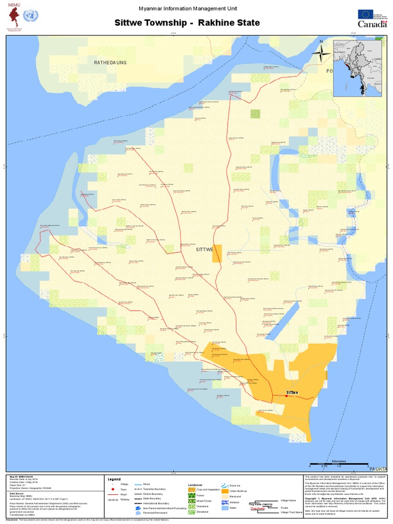 Sittwe Township - Rakhine State: Myanmar Information Management Unit ...