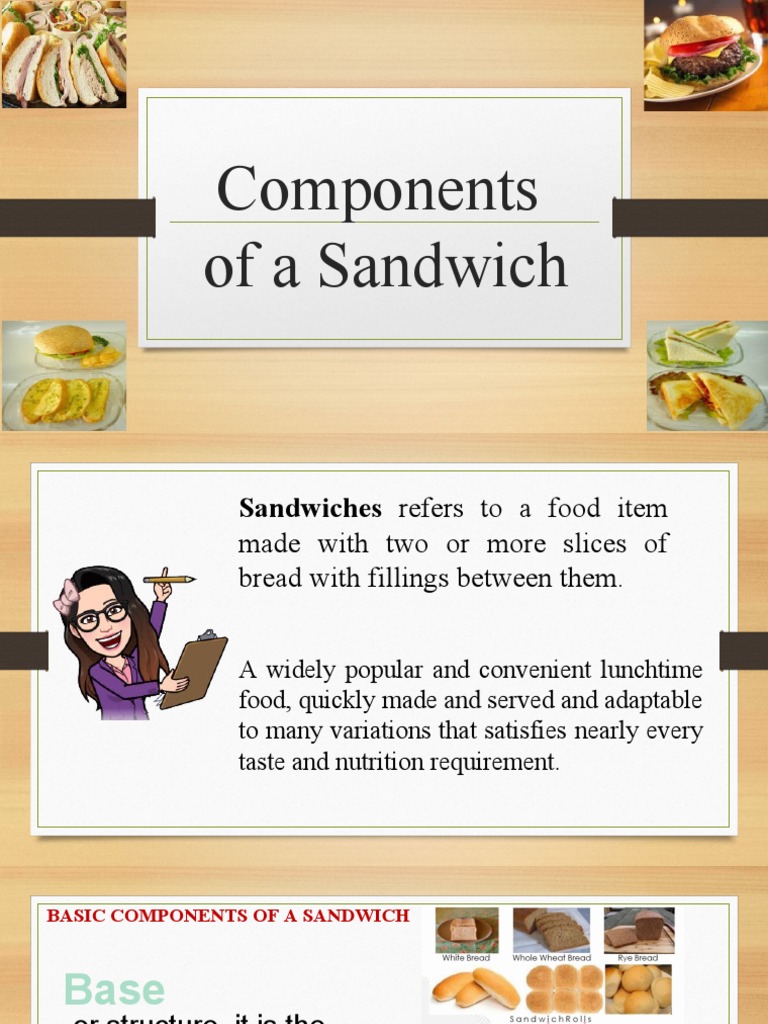 Components of a Sandwich Explained | PDF