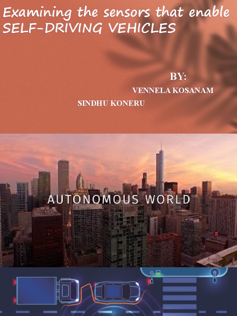 Self Driving Vehicles Pptx Autosaved Pdf
