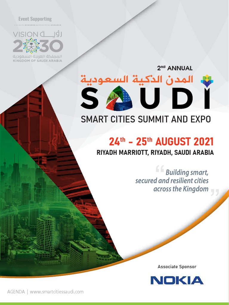 Saudi Smart Cities Brochure - V3 | PDF | Saudi Arabia | Efficient ...