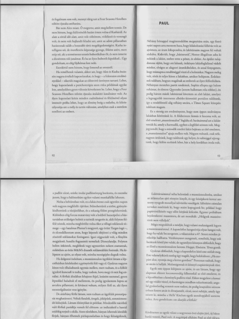 Dr. Brandy Engler - David Rensin Férfiak A Díványomon 93-129.o Paul | PDF