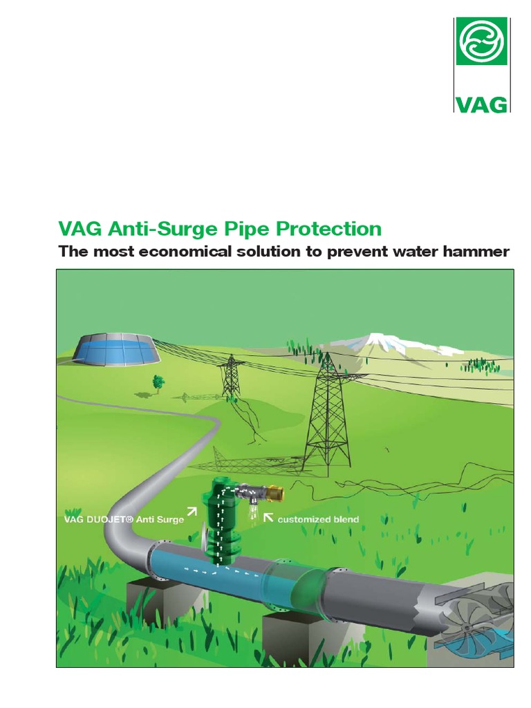 Product Information Anti Surge Pipe Protection 2 | PDF | Pump | Valve