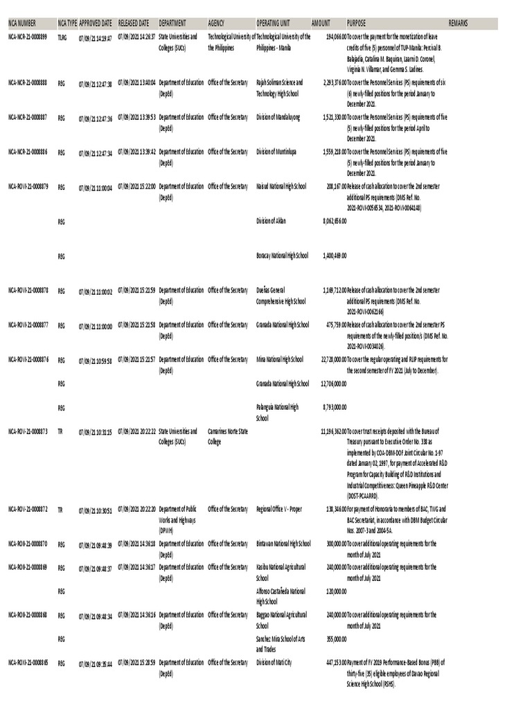Updated Nca | PDF | Public Administration | Government
