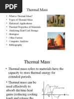 Thermal Mass For Cool Temperate Climates: Australian Solar Energy ...