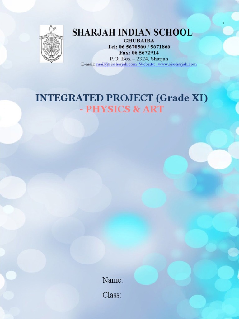 Art Integrated Project - Physics | PDF