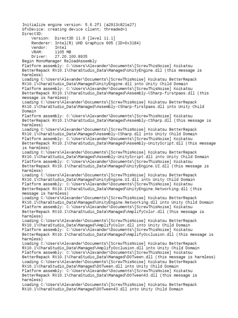 Output Log | PDF | System Software | Computing