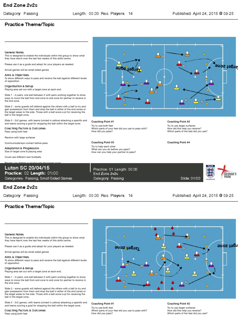 Futsal Session Plan | PDF | Ball Games | Sports