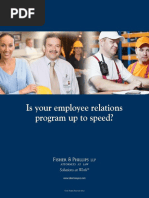 Clark Healthy Workplace Inventory | PDF | Employment | Applied Psychology