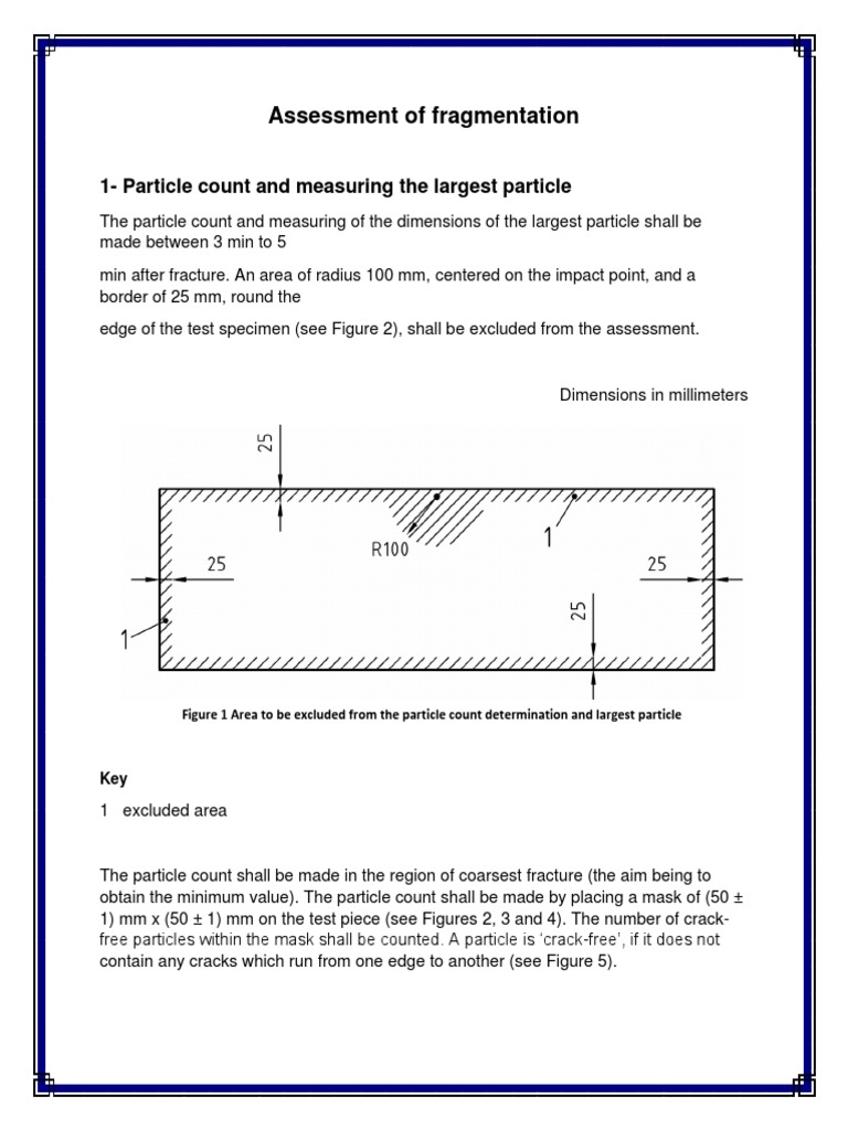 Glass Fragmentation Test Procedure | PDF | Teaching Methods & Materials