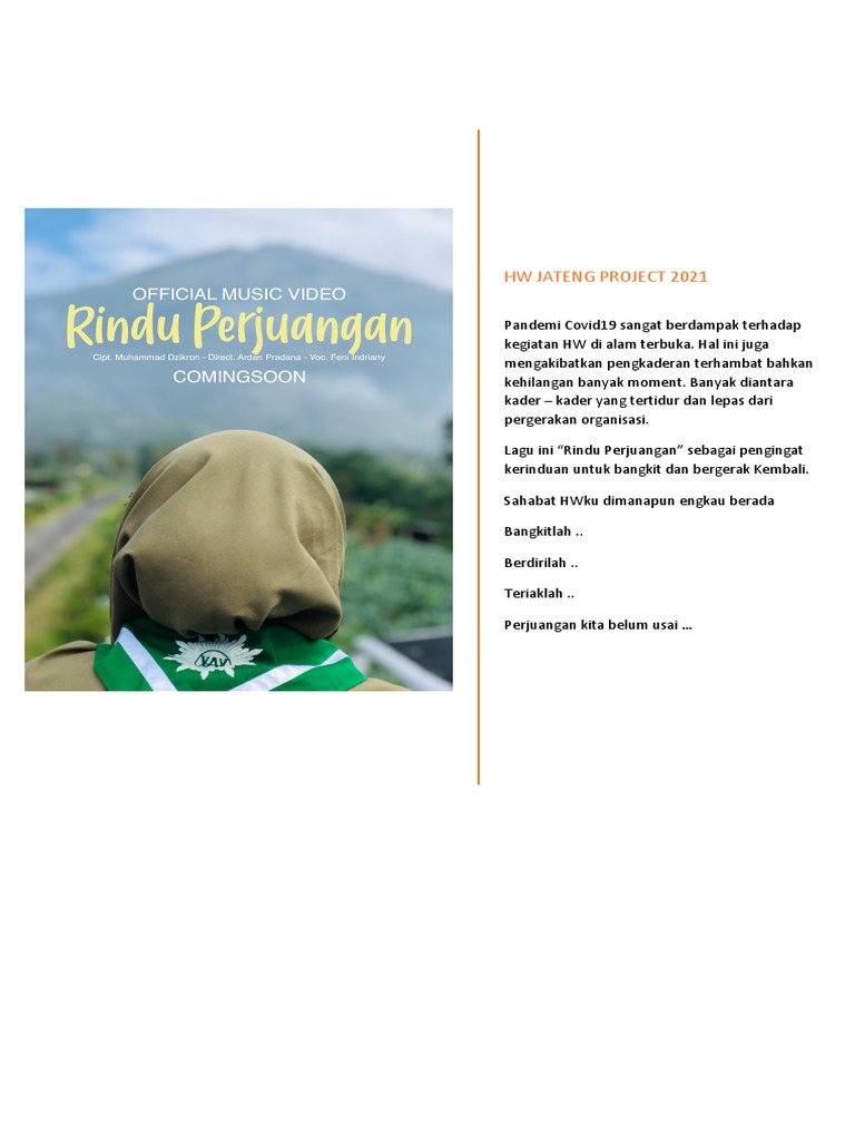 042 Surat Dan Permohonan Sponsorship Rindu Perjuangan2 | PDF