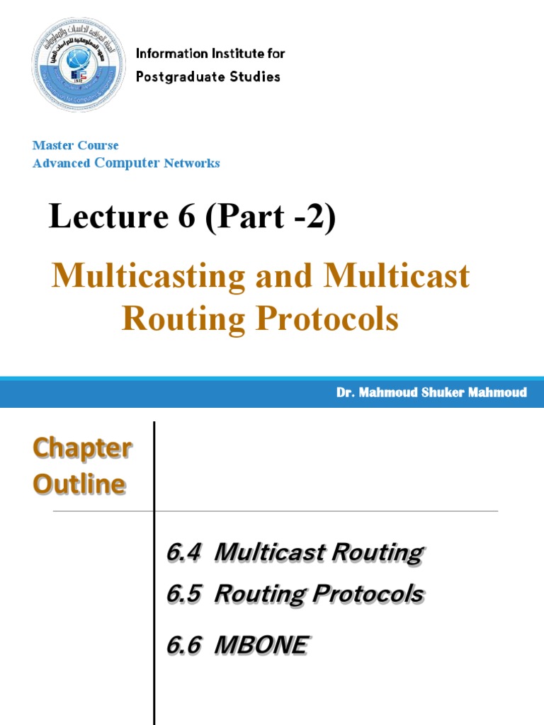 Multicast Routing Protocols: An In-Depth Look at Multicast Routing Concepts and Key Protocols ...
