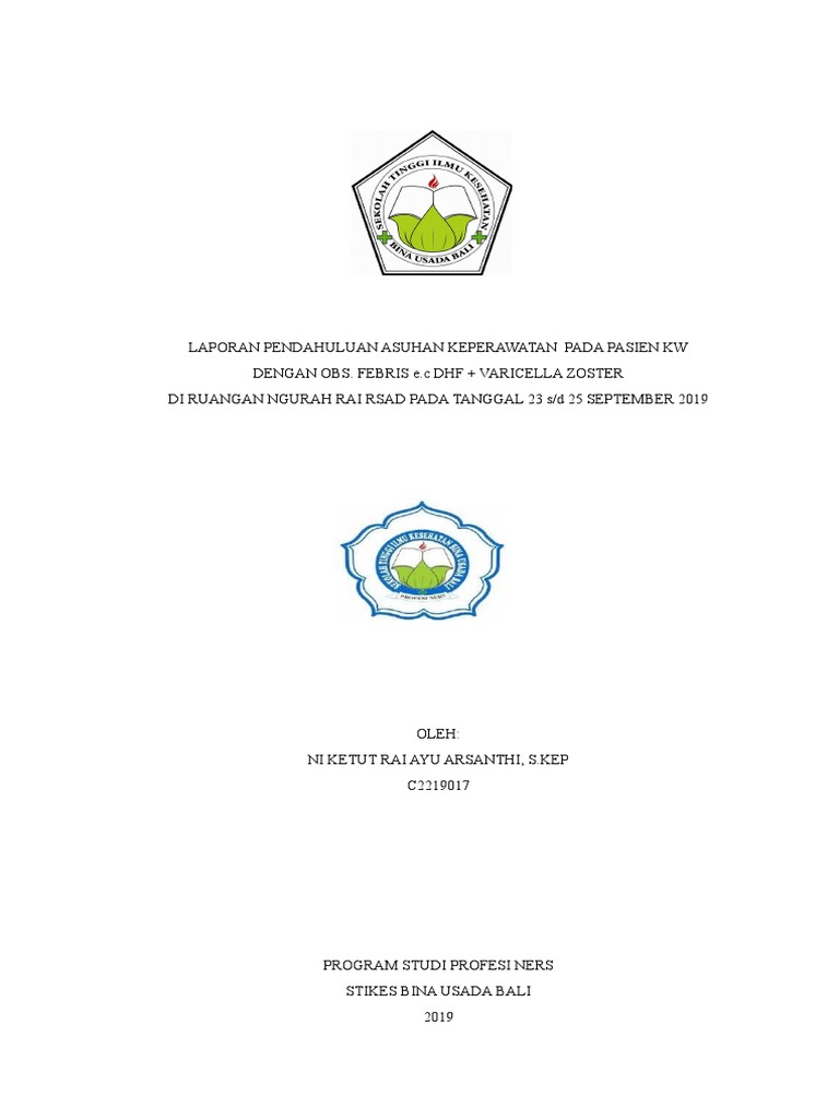 LP & Askep DHF | PDF