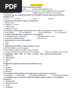 Food Science Question Bank | PDF | Carbohydrates | Foods
