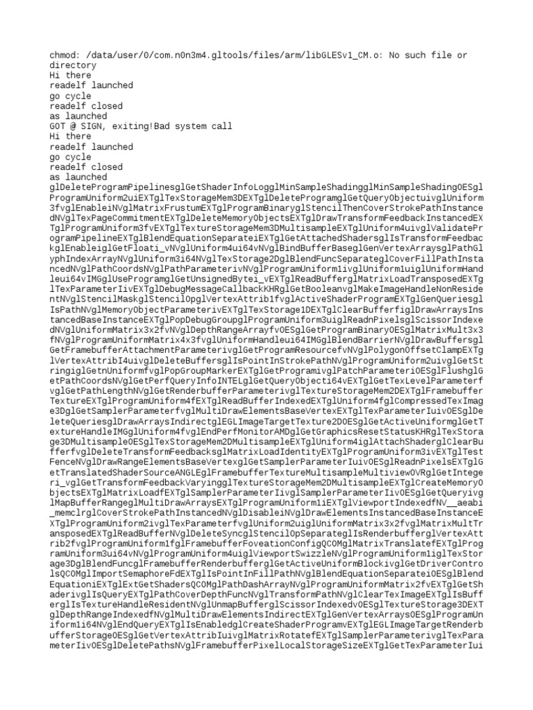 Gltools Crashlog | PDF | Operating System Technology | Information ...