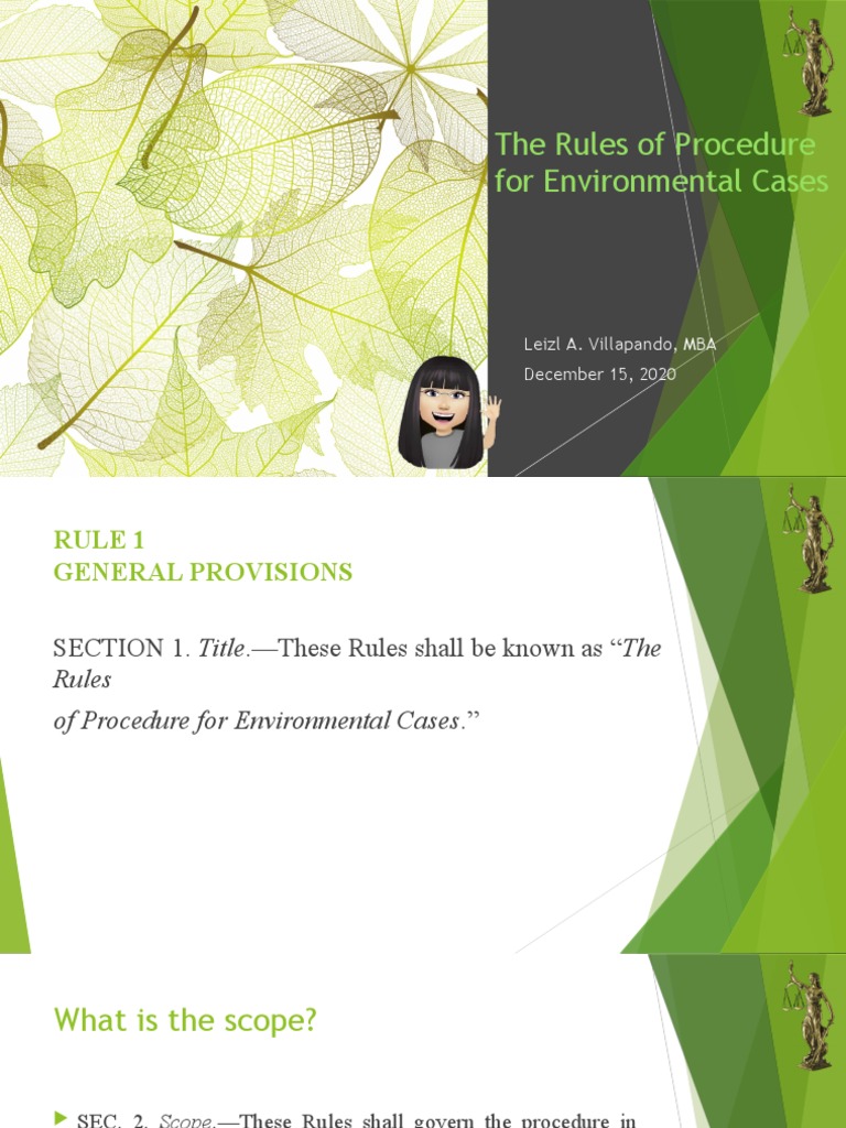 Environmental Procedure | PDF | Lawsuit | Complaint