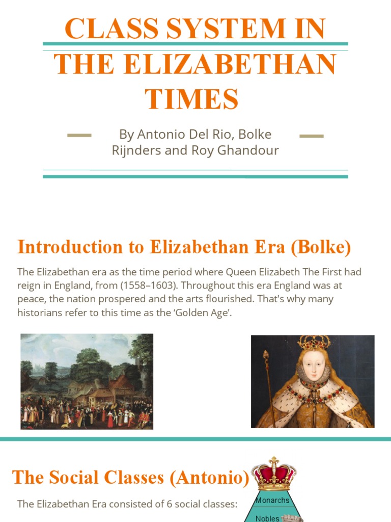 English Presentation | PDF | Elizabethan Era | Gentry