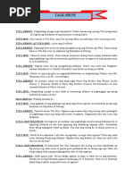 PBB Contemporary Edition Script | PDF